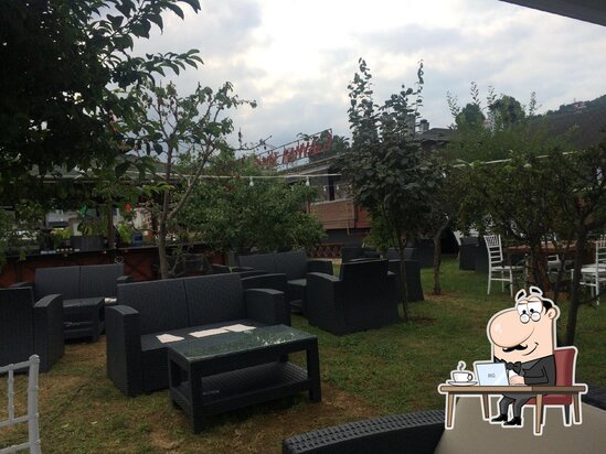 Menu at Keyf-İ Bahçe Cafe, Trabzon