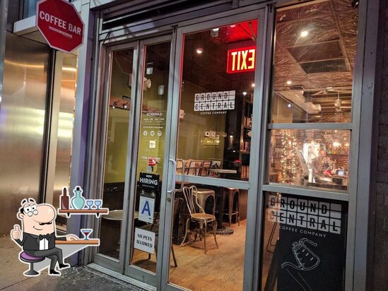 Ground Central Coffee Company, West New York, Grand Central - Menú del ...