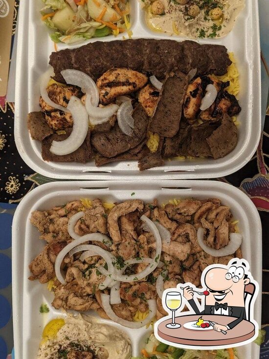 Menu at Yaba’s Food & Middle Eastern Grill restaurant, Chicago