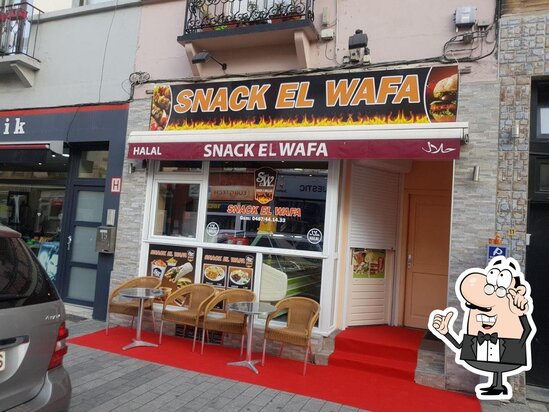 Menu at snack el wafa, Anderlecht, Rue Wayez 13