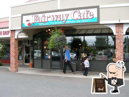 Menu at Fairway Center cafe, Lynden