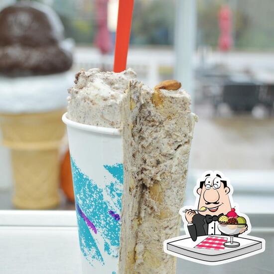 Menu at Shivers Frozen Custard & Coffee restaurant, Godfrey, Godfrey Rd