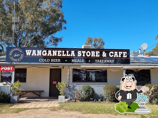 Menu at Wanganella Store cafe, Wanganella
