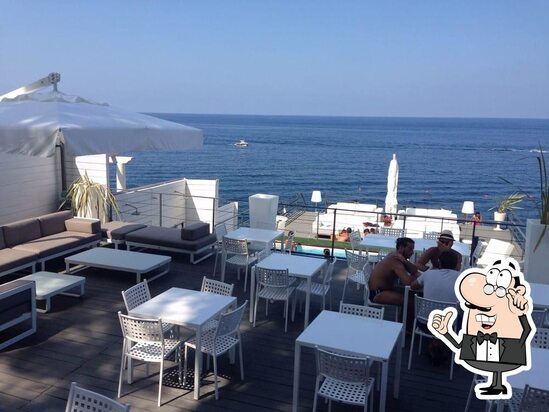 Menu at Phi Beach, Palermo