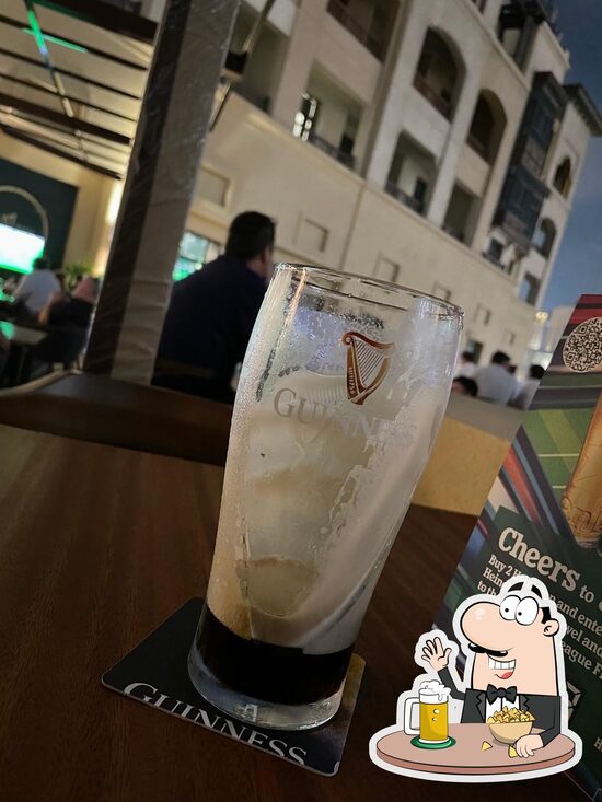 Menu at The Irish Vicker's pub & bar, Dubai