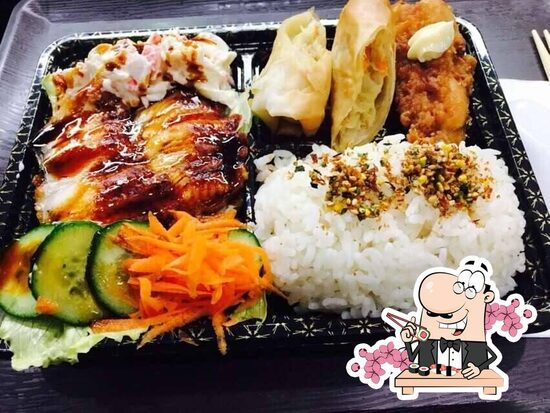 Menu at Samurai Rice Burger restaurant, Box Hill