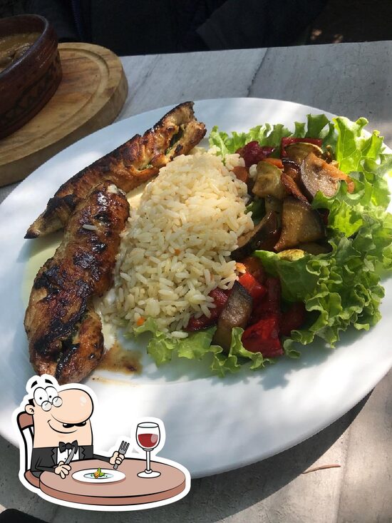 Menu at Amadeus restaurant, Prishtina