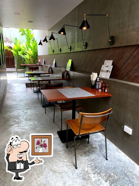 Menu at sri the shophouse cafe, Phuket