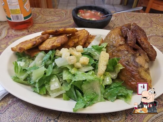 Menu at Mr. Pollo restaurant, Chicago, W Belmont Ave
