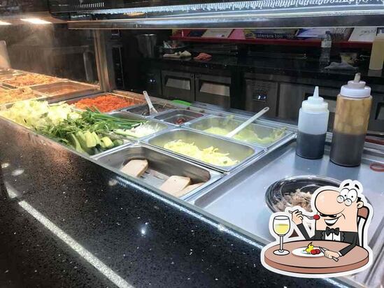 Menu at Destination Roll fast food, Macquarie Park