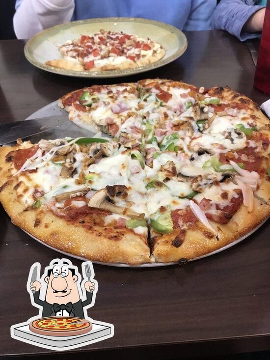 Menu at Monument Pizza Pub, Angola
