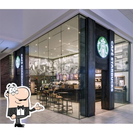 Menu at Starbucks cafe, Cranbrook, 1200 Baker St