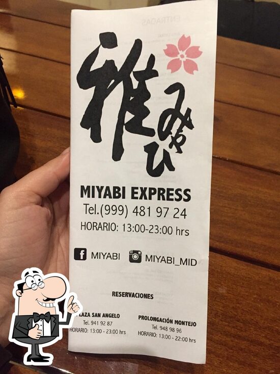 Carta del restaurante Miyabi Express, Merida