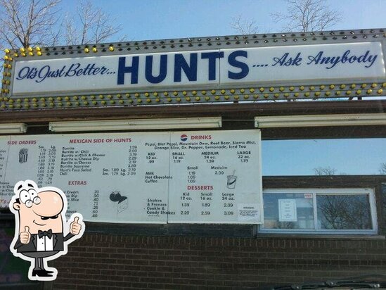 Menu at Hunt's Dairy Bar, Park Hills, E Main St