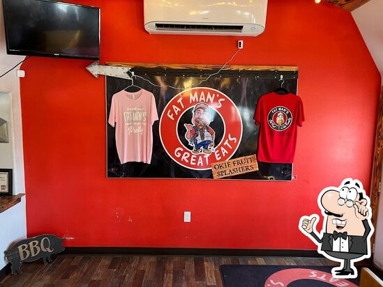Menu at Fat Man's Great Eats BBQ, Poteau