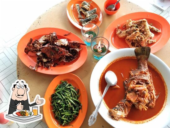Menu at Lucky Seafood Jembatan 5 Barelang Batam, Batam