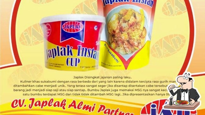Menu at JAPLAK CARINGIN desserts, Caringin
