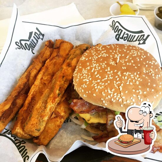 Menu at Farmer Boys restaurant, Los Angeles, 726 S Alameda St