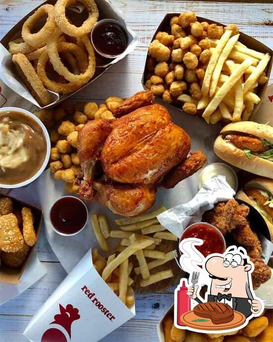 Menu at Red Rooster fast food, Lyndhurst, 910 Thompsons Rd