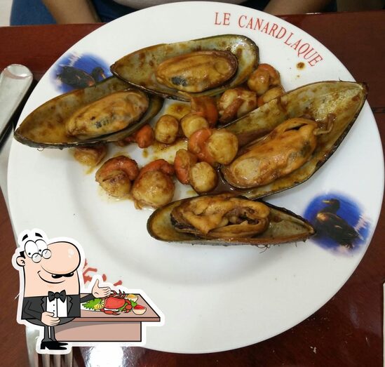 Menu at Le Canard Laqué restaurant, Moulins