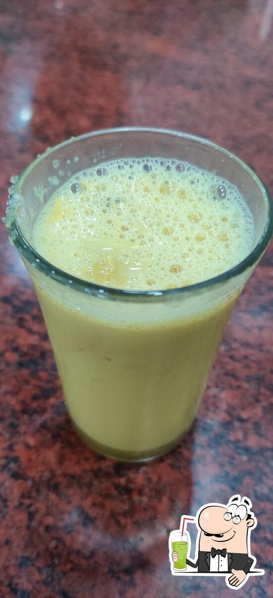 Menu at Agam cafe, Madurai