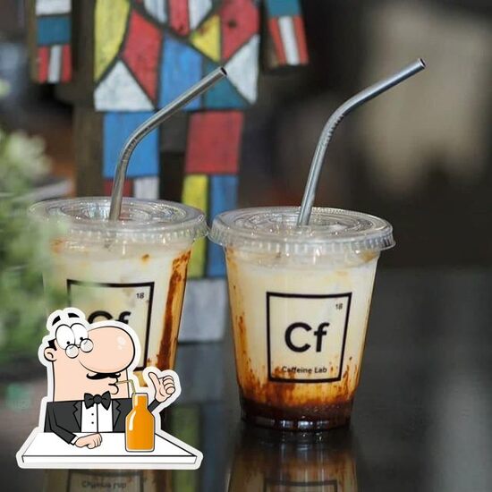 Carta del café Caffeine Lab Coffee, Thamrin, Central Jakarta, KH. Mas ...