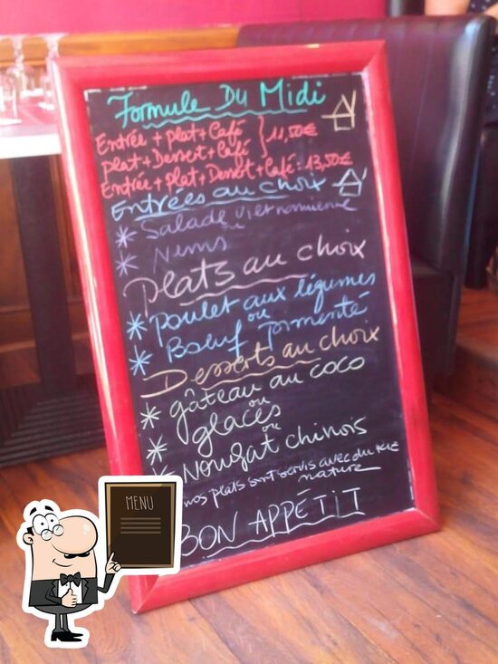Menu au Chez Alice Agen restaurant, Agen