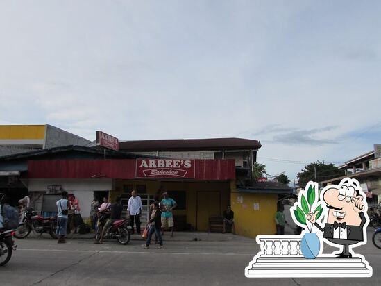 Menu at Arbee's Bakeshop, Sibulan