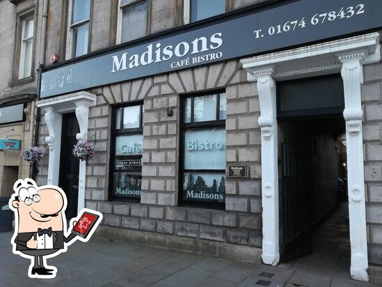 Menu at Madisons cafe, Montrose, sports centre