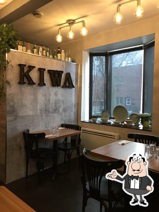 Menu at Kiwa restaurant, Montreal