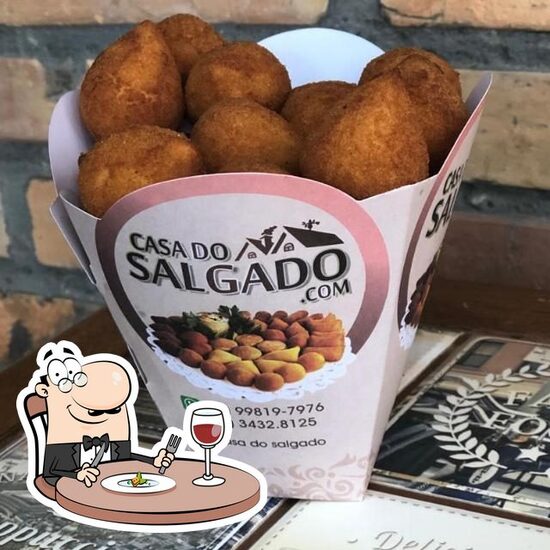 Menu at Casa Do Salgado Container, Içara