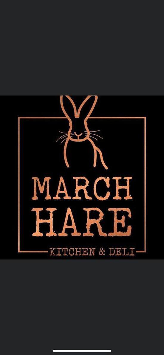 Menu at The March Hare cafe, Market Rasen