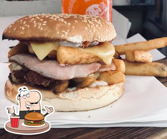 Menu at PC's Pizza & Burger Bar, Eumundi