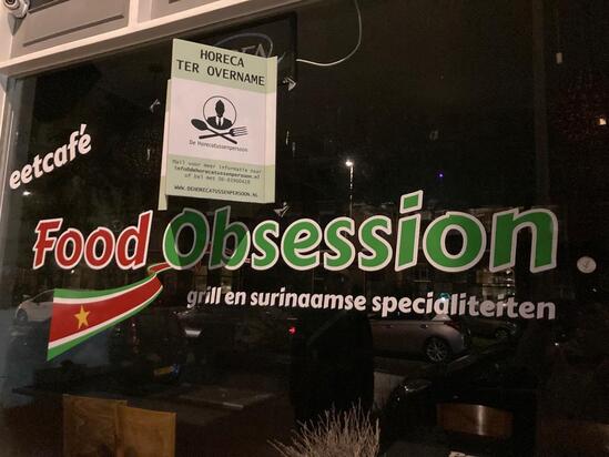 Speisekarte von food obsession, Den Haag