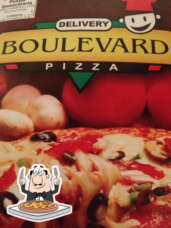 Menu at Boulevard Pizza restaurant, Itapema