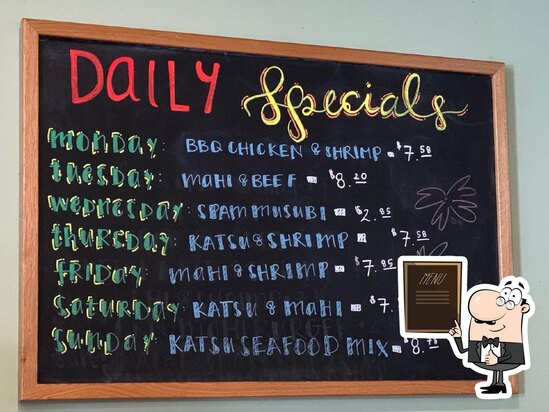 Menu at ABC Hawaiian BBQ, Monrovia
