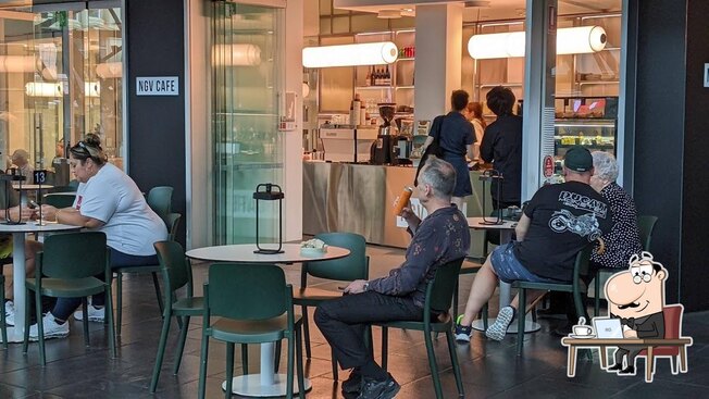 NGV Café, National Gallery of Victoria, Australia Federation Square ...