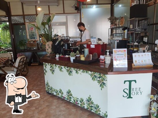 Menu at Tree Story Home Cafe, Bangkok