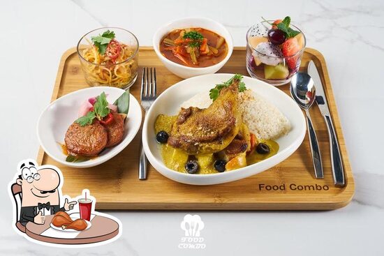 Menu at Food Combo cafe, Hong Kong