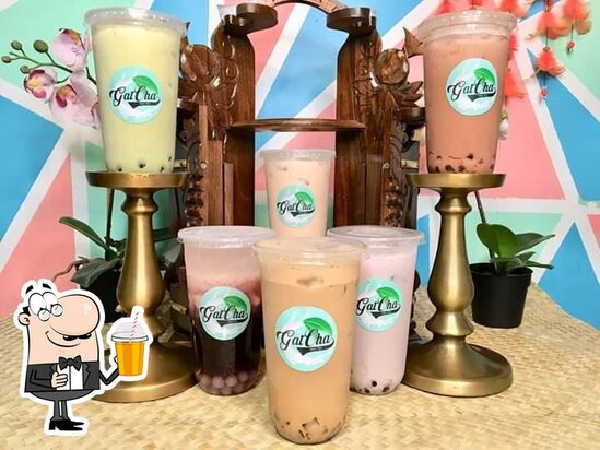 Menu at GatCha Milk Tea Hub cafe, Toledo City