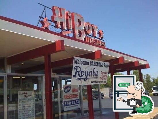 Menu at Hi-Boy Drive-in fast food, Independence, Blue Ridge Cutoff