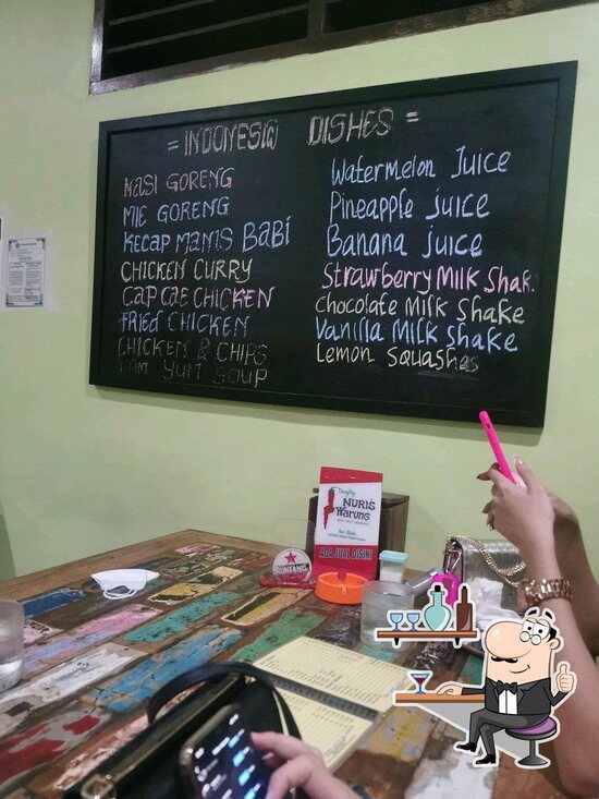 Menu at Naughty Nuri's Ribs Bali restaurant, Kuta Selatan, Jl. Toyaning ...