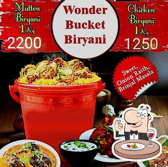 Menu at Wonder foods, Chennai