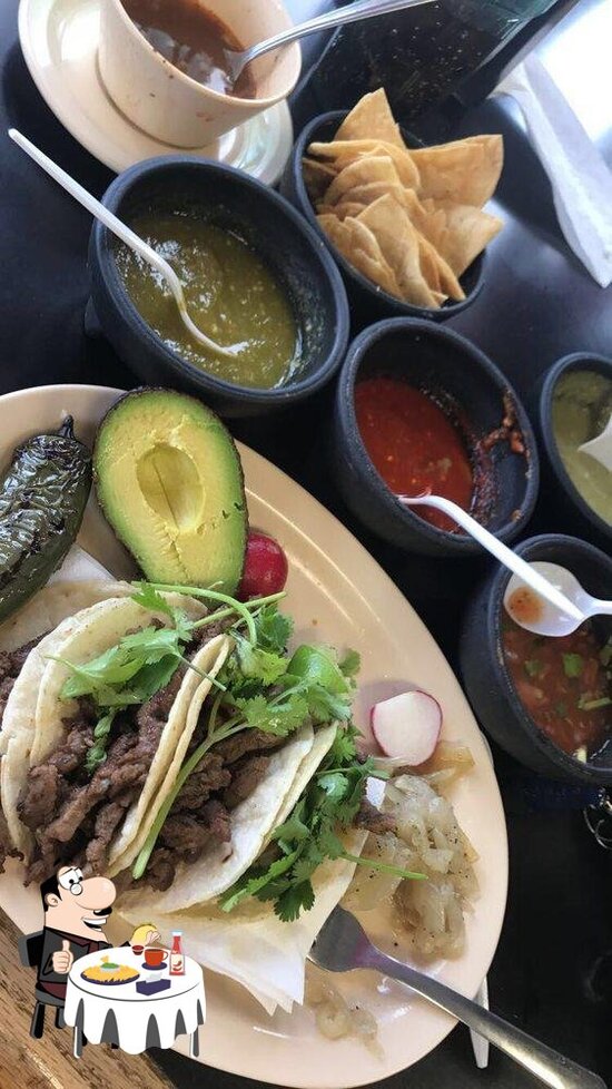 Menu at El Toro Bronco restaurant, El Paso, Dyer St