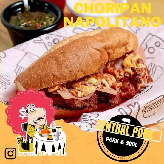 Menu at central pork restaurant, Tuxtla Gutiérrez
