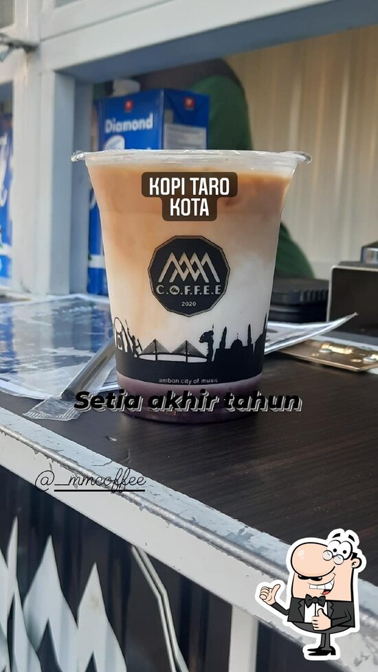 Menu at MM Coffee cafe, Teluk Ambon