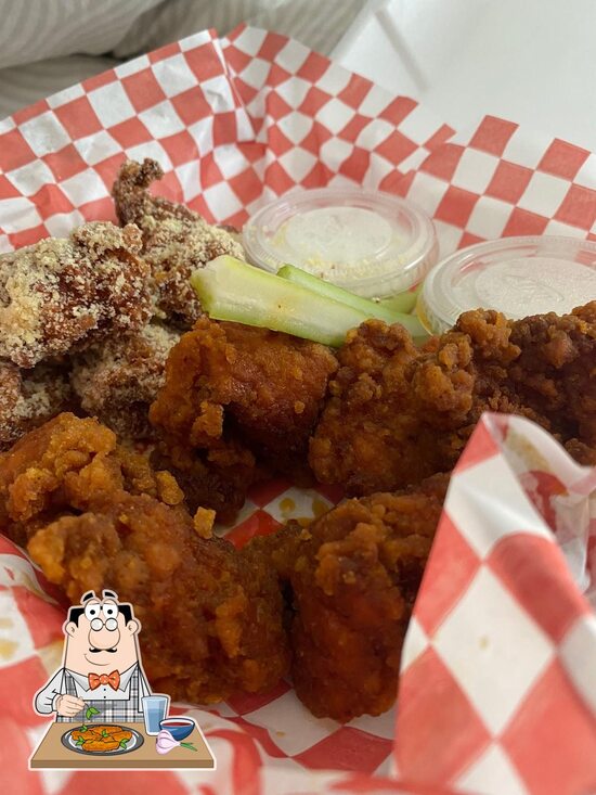 Menu at Mr. Boneless restaurant, Cuernavaca