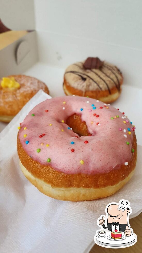 Menu at The Donut Factory cafe, Naxxar