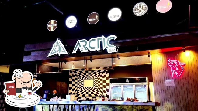 Menu at ARCTIC BAR, Bang Phli Yai