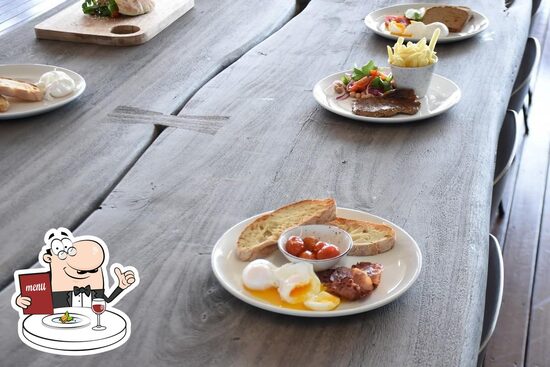 Menu at Moonshot Café restaurant, Pretoria